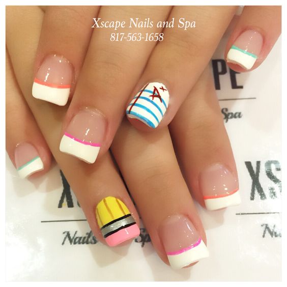 Diy Back to School Nail Art for Teens - DIY Cuteness